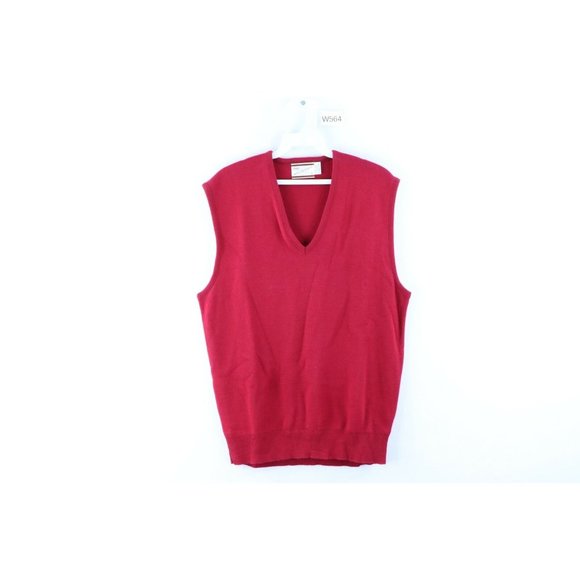 Vintage | Sweaters | Vintage 7s Rockabilly Blank Acrylic Knit Vneck ...